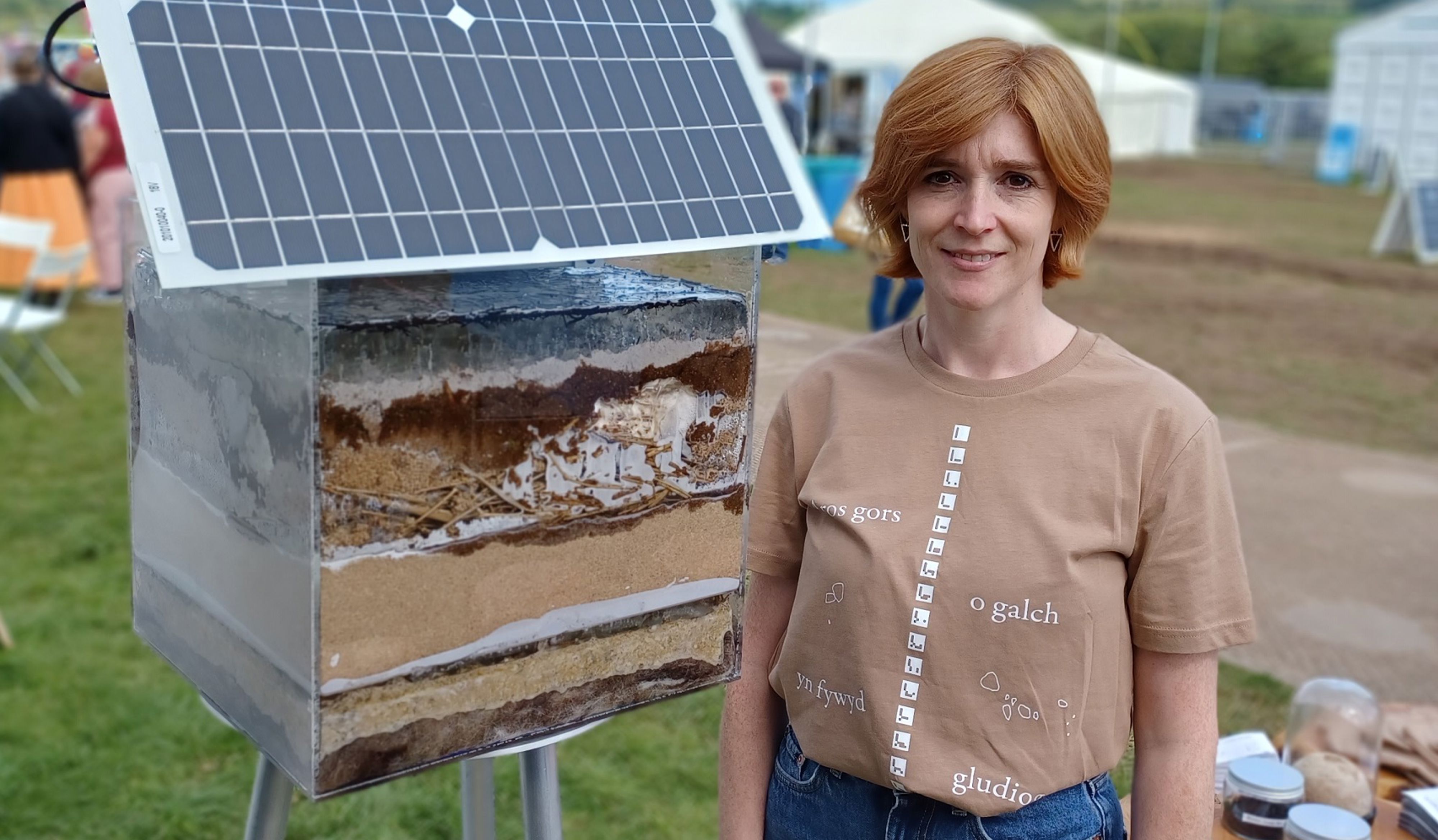 Natural Resources Wales / New sustainable composite material sculpture ...